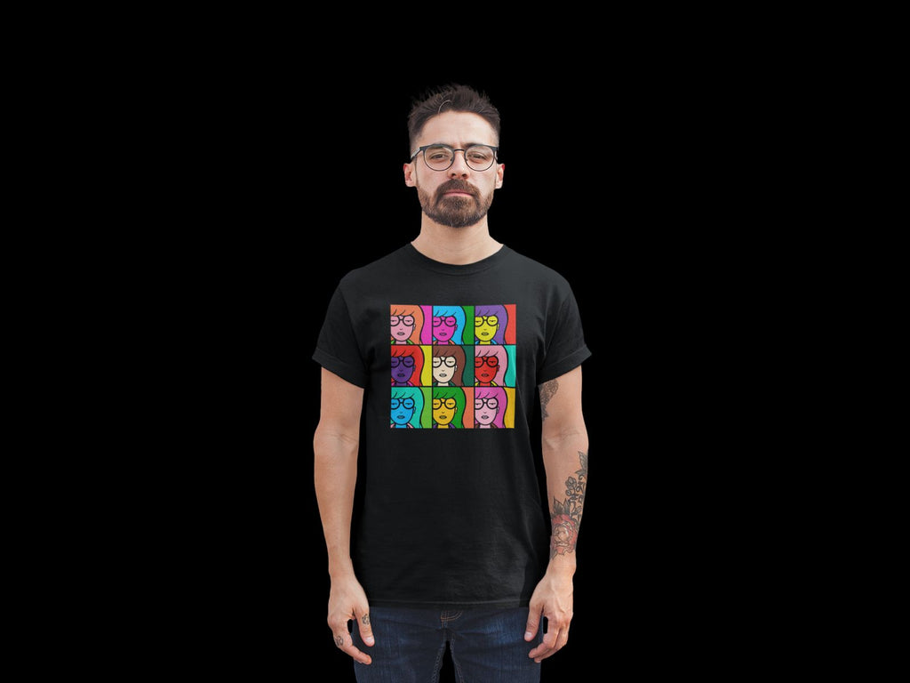 Playera Daria – Diseño Pop Art Multicolor | Estilo Retro – Fan Army