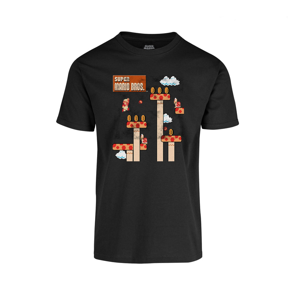 Playera de hombre Nintendo Level 5 - Supera el nivel 5 con Mario Bros ...